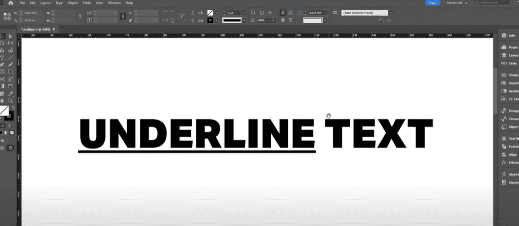 How to Create Underline Text in Adobe InDesign - Digital Tech & Productivity Tips