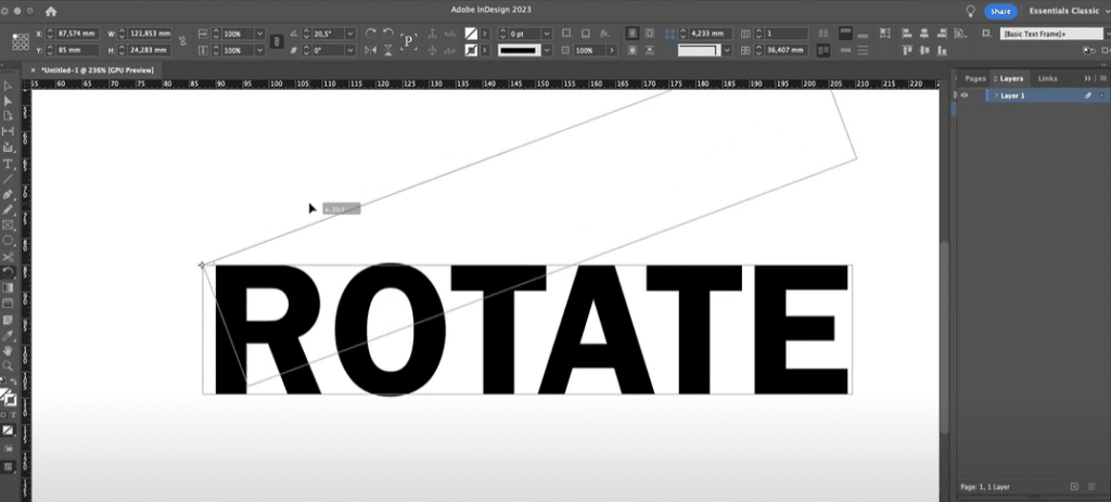 How to Rotate Text in Adobe InDesign - Digital Tech & Productivity Tips