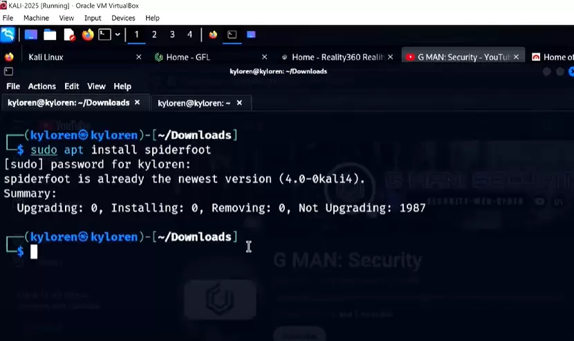 How to Use SpiderFoot with GUI on Linux for Ethical Hacking and Vulnerability Scanning - Desktop ...