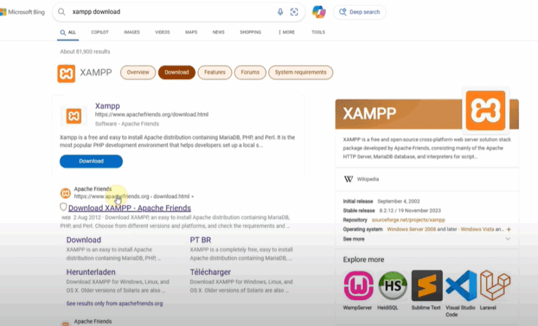 How to Download, Install, and Set Up XAMPP on Windows 10 or 11 - Digital Tech & Productivity Tips