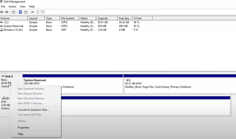 How to Convert MBR to GPT Drive to Switch BIOS to UEFI on Windows 10 ...