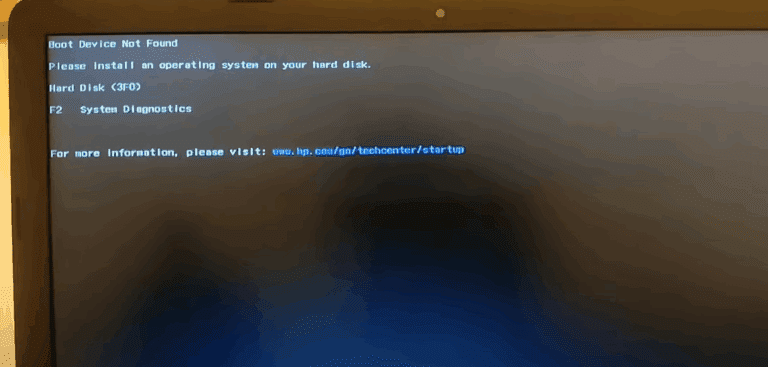 How to Fix “Boot Device Not Found” Error on Your Laptop - Digital Tech & Productivity Tips