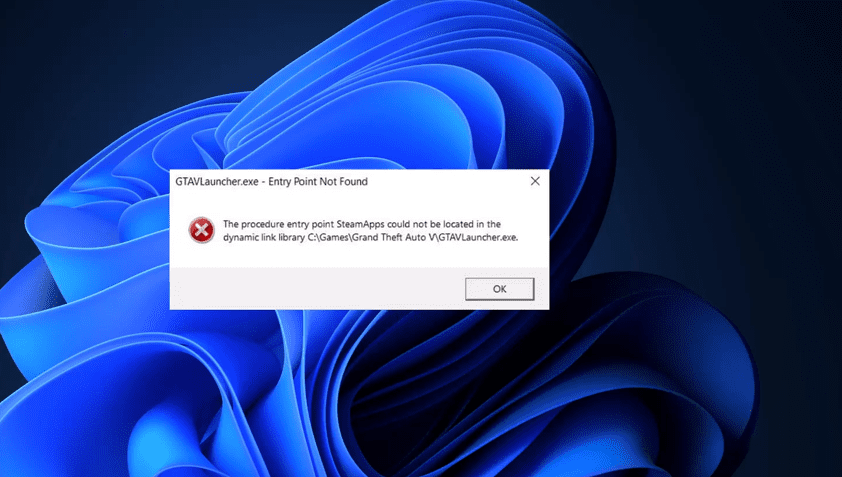 How to Fix “Entry Point Not Found” Error in GTA 5 (2025): A Complete ...