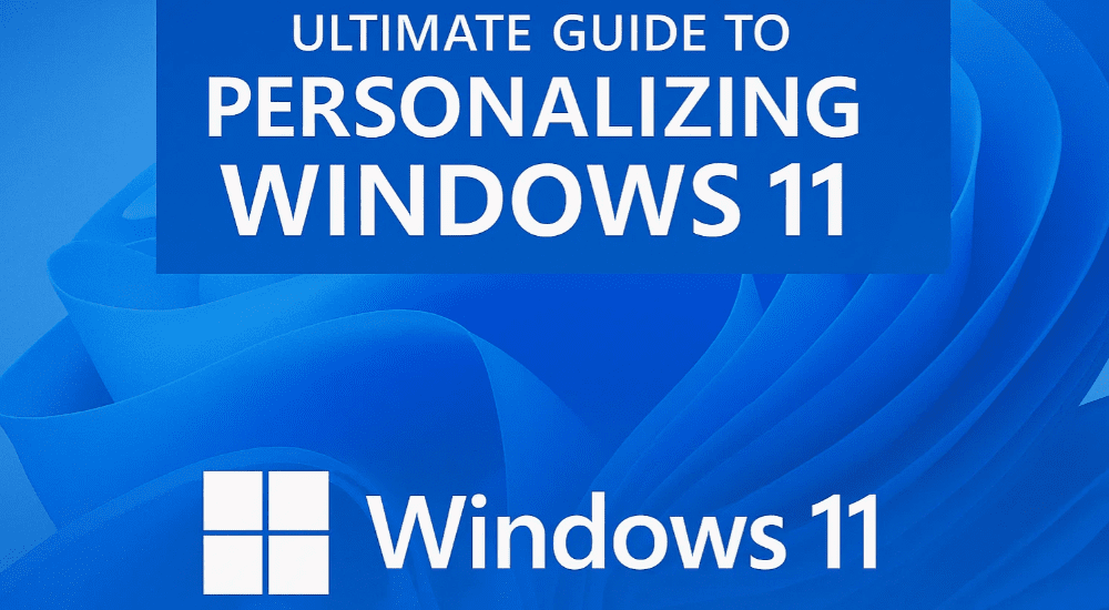 The Ultimate Guide to Personalizing Windows 11: Customization & Settings Explained - Digital ...