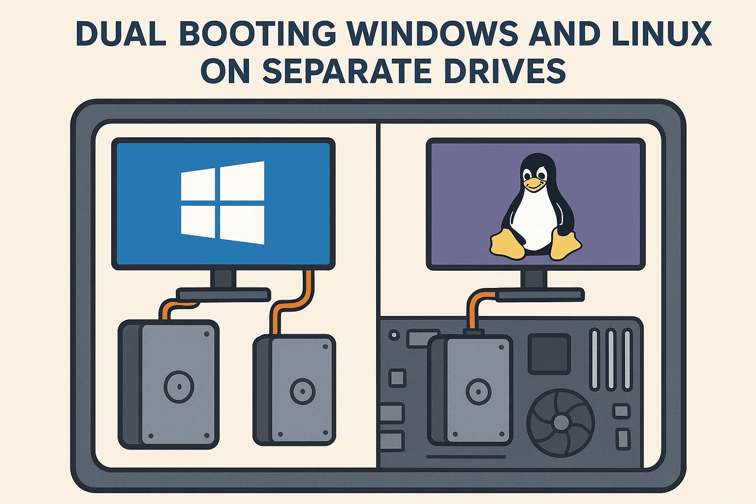 The Complete Guide to Dual Booting Windows and Linux on Separate Drives - Digital Tech ...