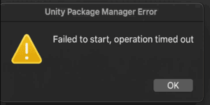 How to Fix Unity Package Manager Error: “Failed to Start, Operation Timed Out” (Detailed Guide ...
