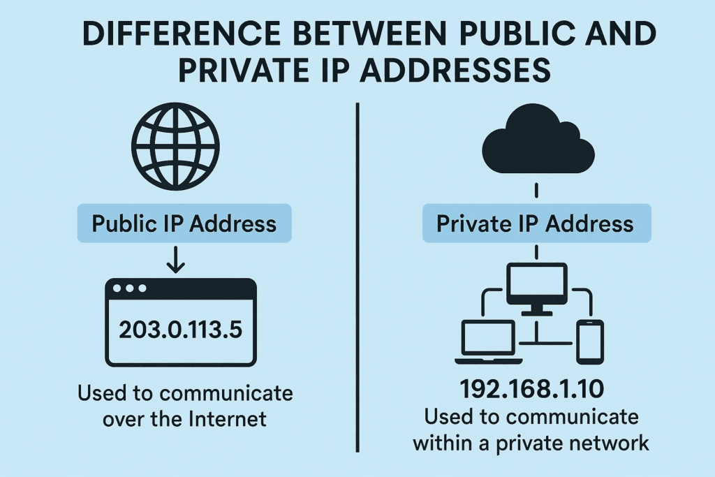 Understanding the Difference Between Public and Private IP Addresses (IPv4) - Digital Tech ...