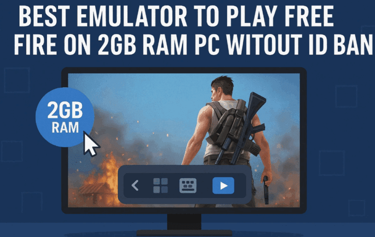 Best Emulator to Play Free Fire on 2GB RAM PC Without ID Ban (No VT Required) - Digital Tech ...