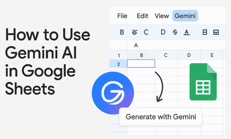 How to Use Gemini AI in Google Sheets: The Complete Guide for Smart Data Analysis - Digital Tech ...