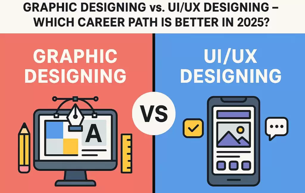 Graphic Designing vs. UI/UX Designing – Which Career Path is Better in ...