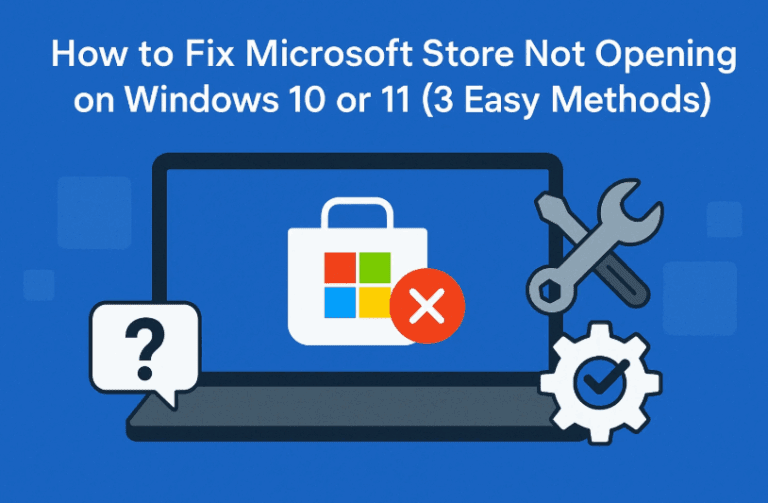 How to Fix Microsoft Store Not Opening on Windows 10 or 11 (3 Easy Methods) - Digital Tech ...