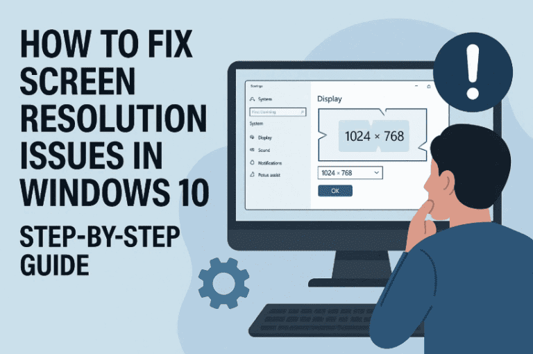 How to Fix Screen Resolution Issues in Windows 10: Step-by-Step Guide - Digital Tech ...
