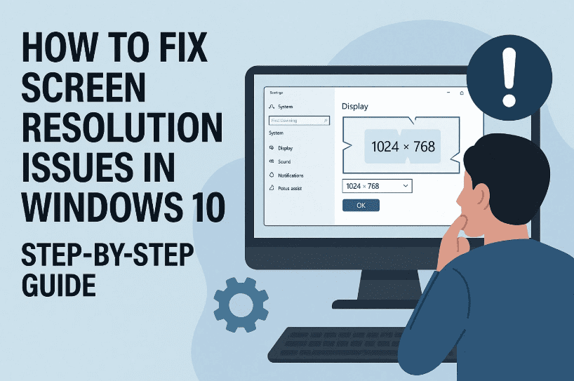 How to Fix Screen Resolution Issues in Windows 10: Step-by-Step Guide - Digital Tech ...