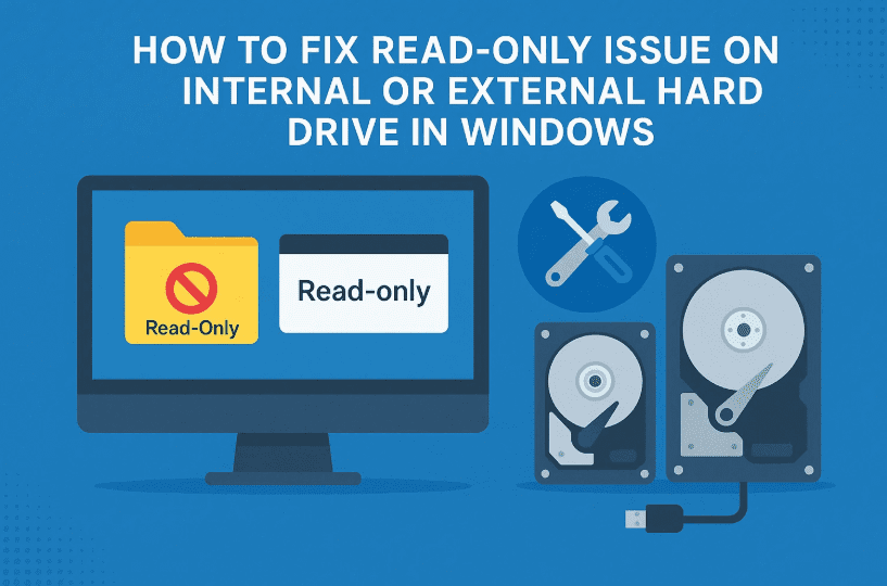 How To Fix Read Only Issue On Internal Or External Hard Drive In Windows Digital Tech
