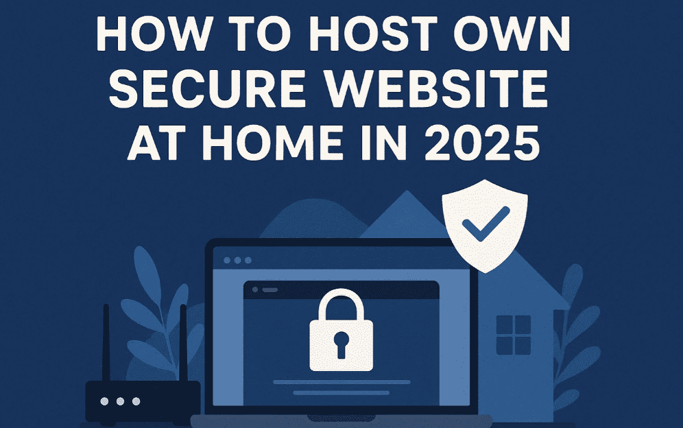 How to Host Your Own Secure Website at Home in 2025 – Complete Step-by-Step Guide (USA Edition ...