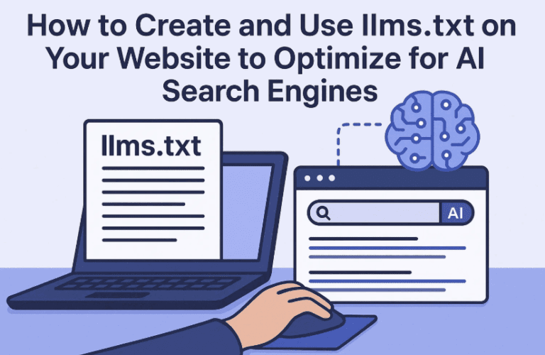 How to Create and Use llms.txt on Your Website to Optimize for AI Search Engines - Digital Tech ...