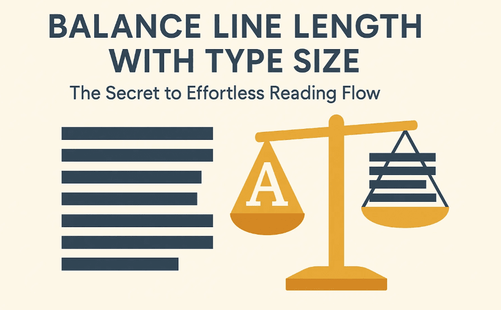 Balance Line Length with Type Size – The Secret to Effortless Reading Flow - Digital Tech ...