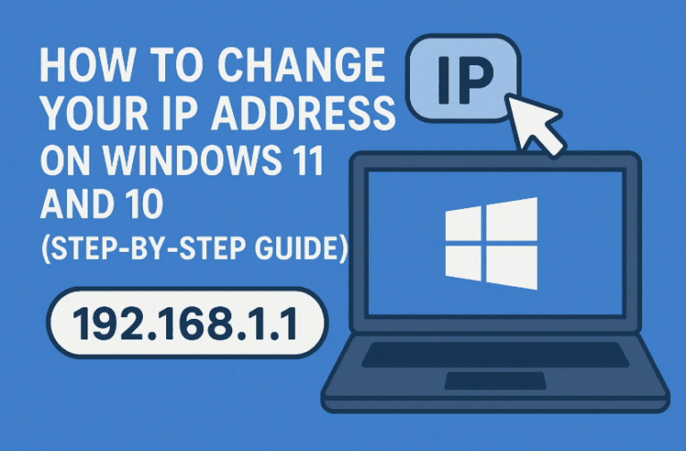 How to Change Your IP Address on Windows 11 and 10 (Step-by-Step Guide ...