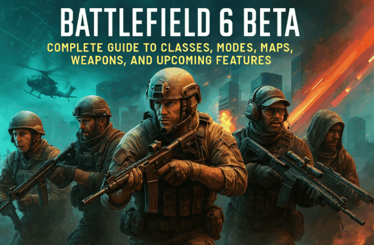 Battlefield 6 Beta – Complete Guide to Classes, Modes, Maps, Weapons, and Upcoming Features ...
