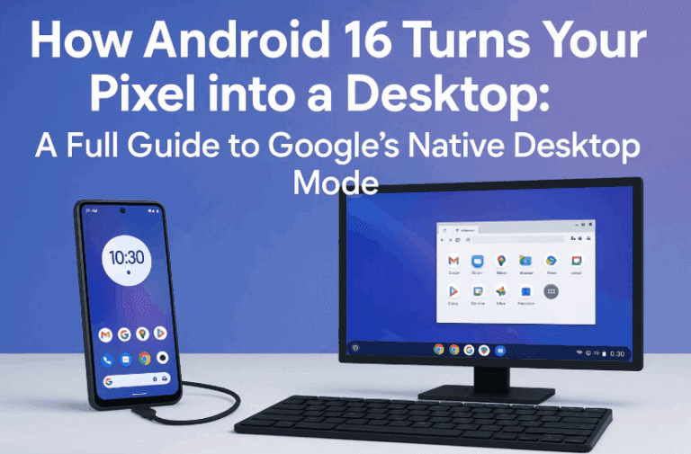 How Android 16 Turns Your Pixel into a Desktop: A Full Guide to Google ...