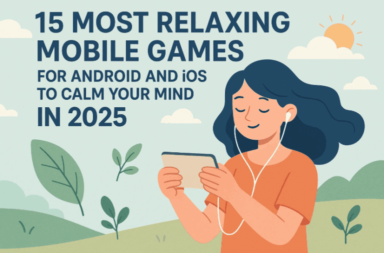 15 Most Relaxing Mobile Games for Android and iOS to Calm Your Mind in 2025 - Digital Tech ...
