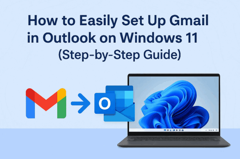 📧 How to Easily Set Up Gmail in Outlook on Windows 11 (Step-by-Step Guide) - Digital Tech ...