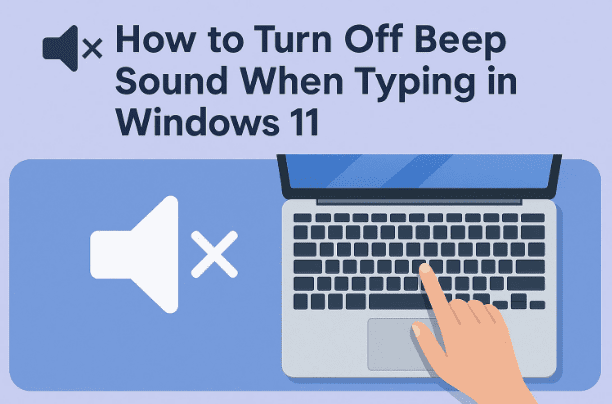 🔇 How to Turn Off Beep Sound When Typing in Windows 11 - Digital Tech ...