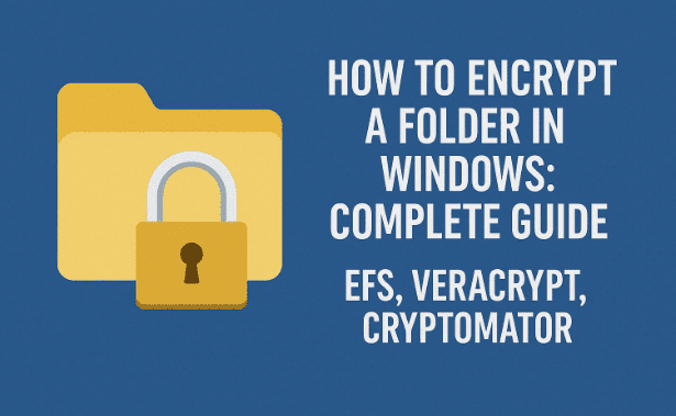 🔒 How to Encrypt a Folder in Windows: Complete Guide (EFS, VeraCrypt, Cryptomator) - Digital ...