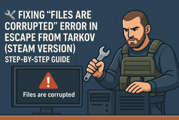 🛠️ Fixing “Files Are Corrupted” Error in Escape from Tarkov (Steam ...